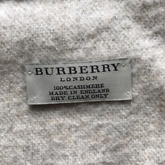Burberry | Accessories | Burberry Scarf Extra Long Rare Cursive ...
